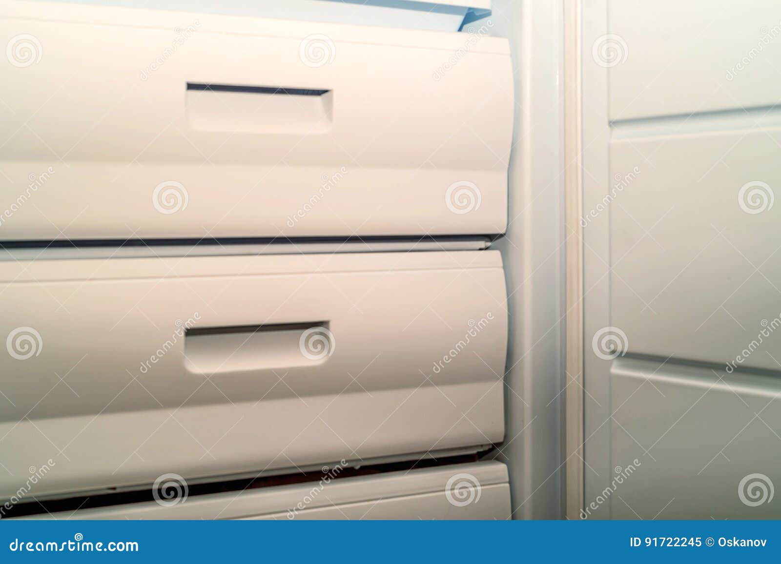 Open fridge freezer stock image. Image of bellpeppers - 91722245