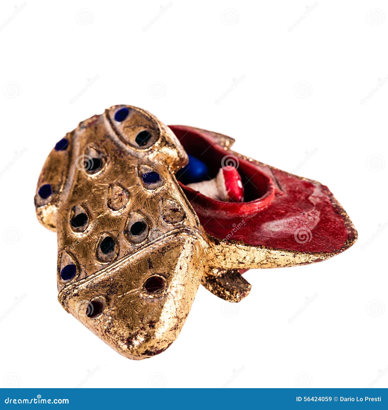 Open Frog casket stock image. Image of container, golden - 56424059