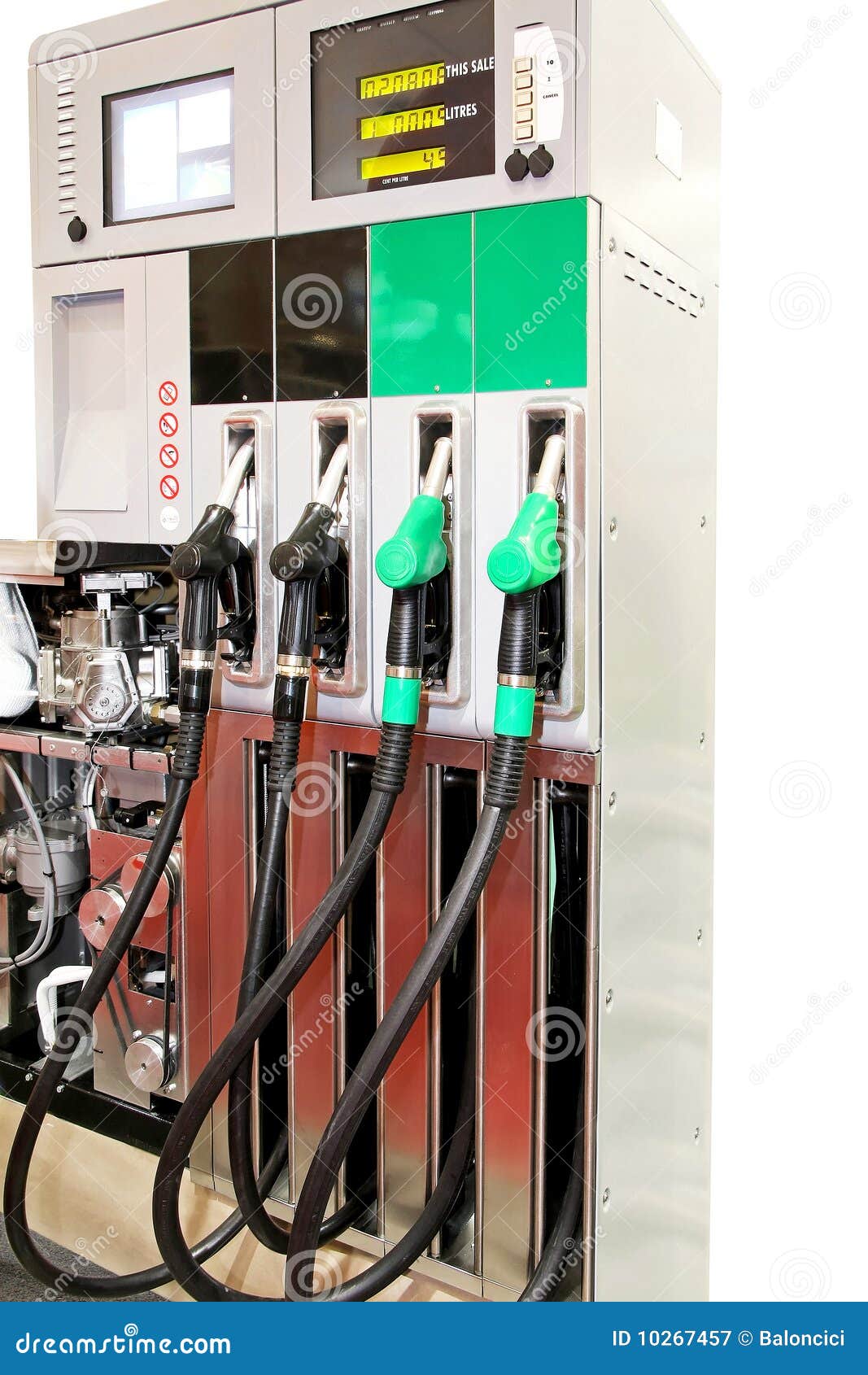Open gas machine stock image. Image of petrol, valve - 10267457