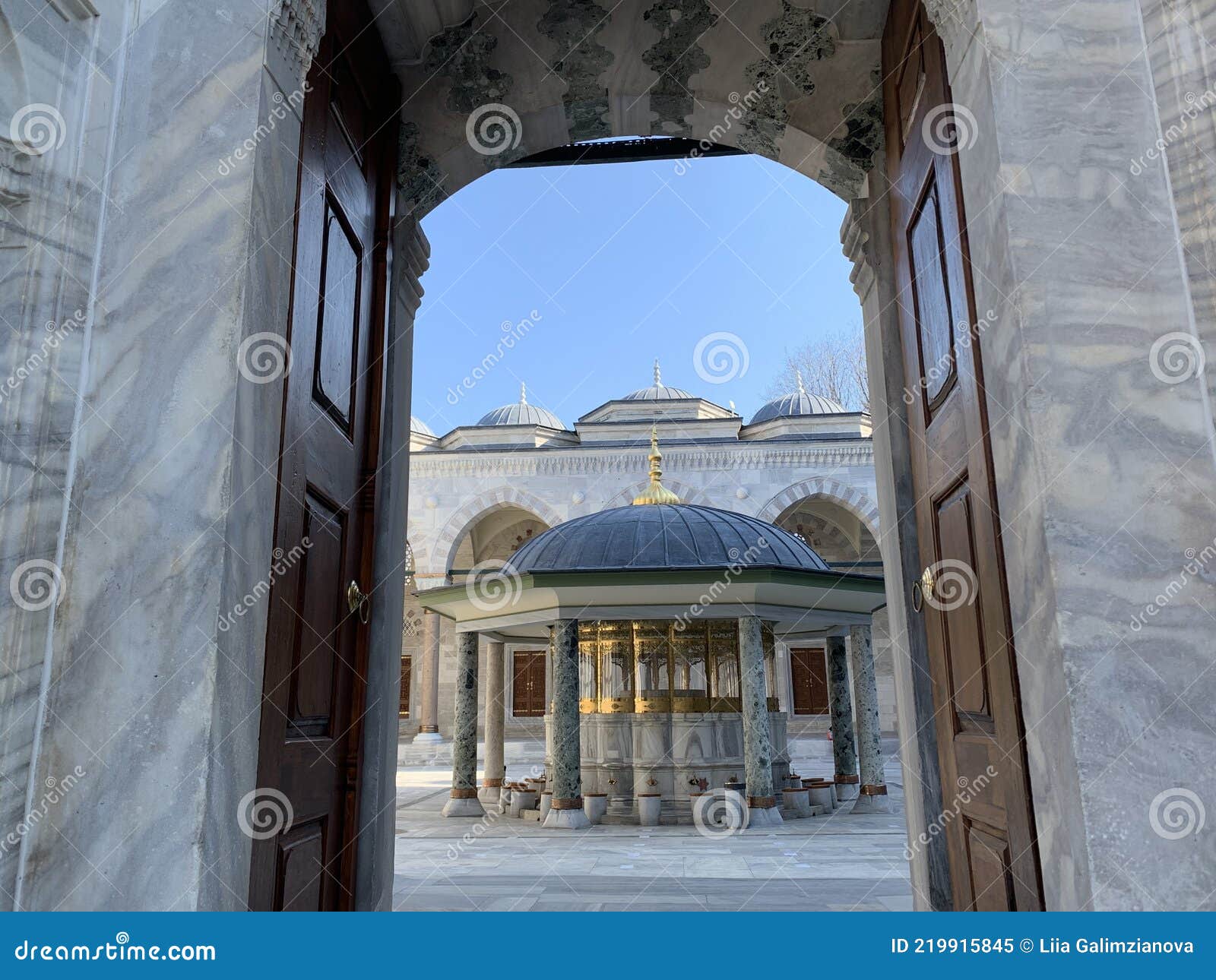 An open gate stock image. Image of istanbul, pray, minaret - 219915845