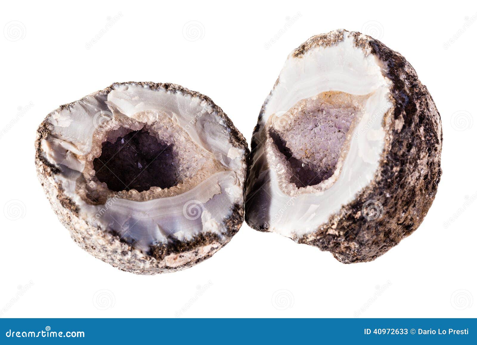 Open geode stock image. Image of geode, colorful, museum - 40972633