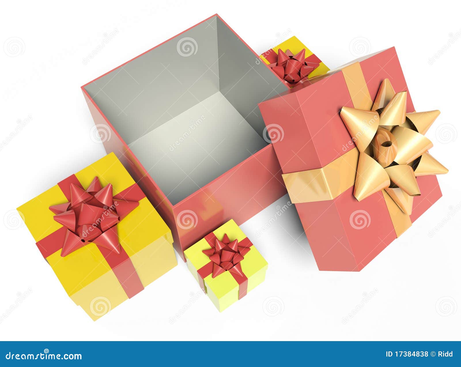 Open gift stock illustration. Illustration of events - 17384838