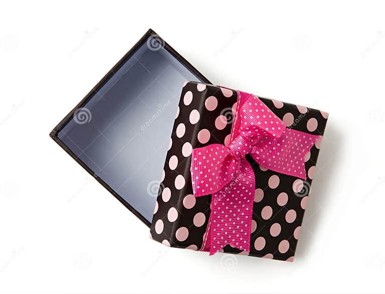 Open gift box stock image. Image of wrapping, package - 6235521