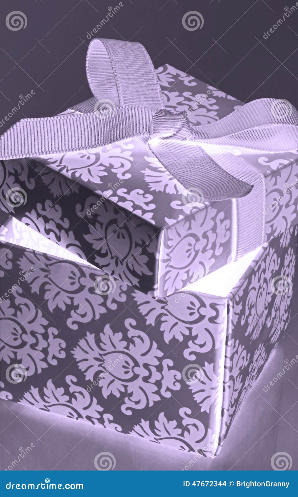 Open gift box stock photo. Image of close, festive, closeup - 47672344