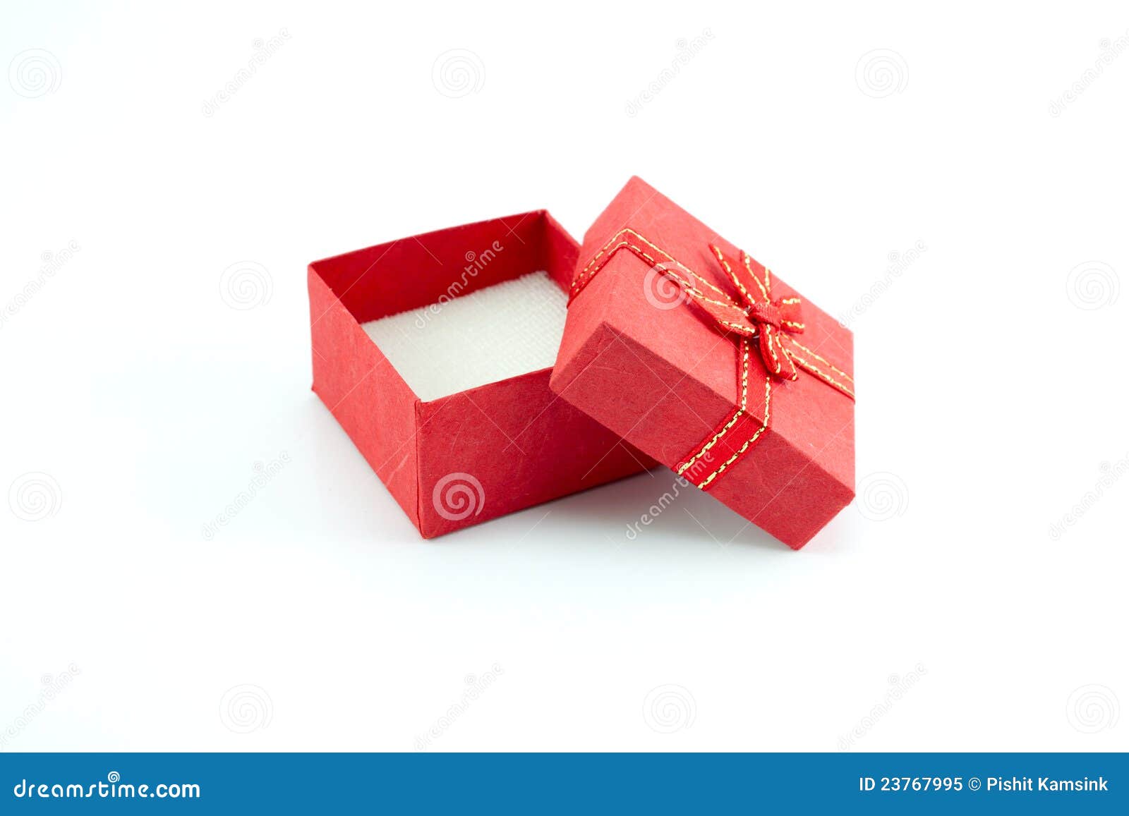 Open Gift Box with Red Colour Stock Image - Image of beautiful, parcel ...