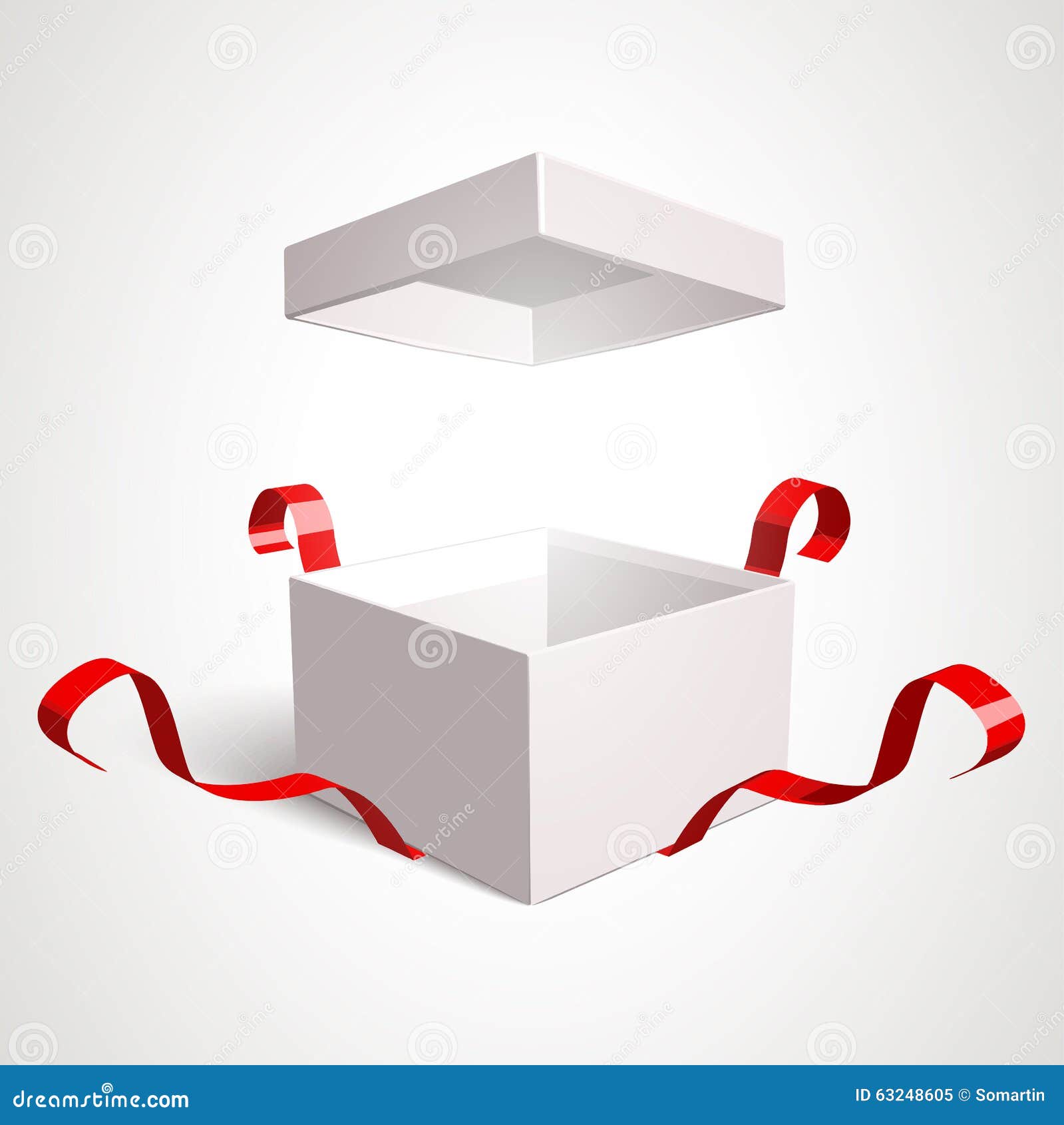 Open Gift Box stock vector. Illustration of packaging - 63248605