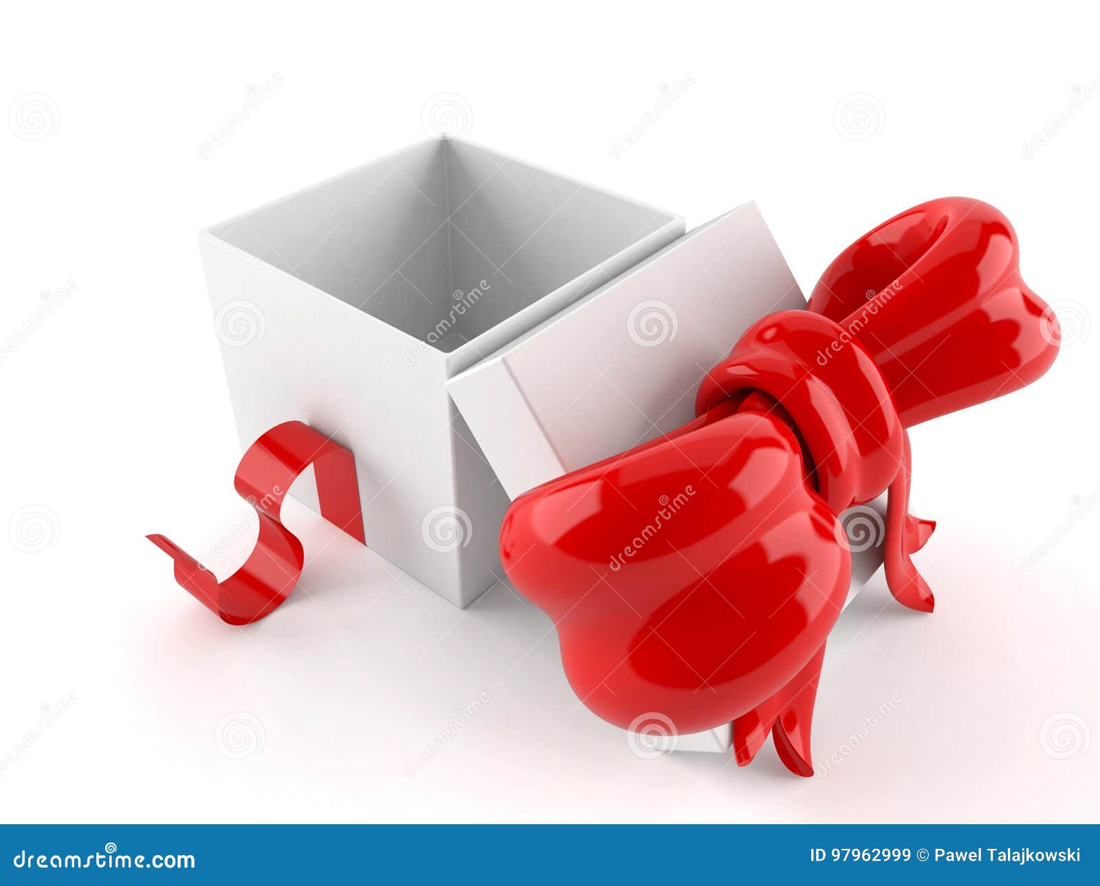Open gift stock illustration. Illustration of package - 97962999