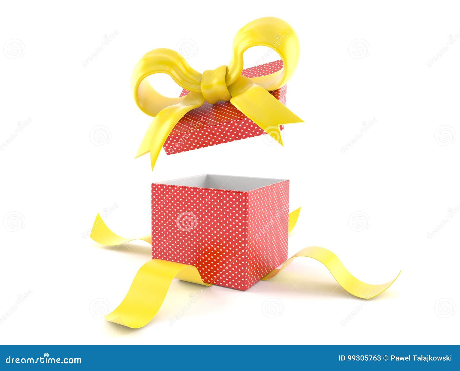 Open gift stock illustration. Illustration of surprise - 99305763