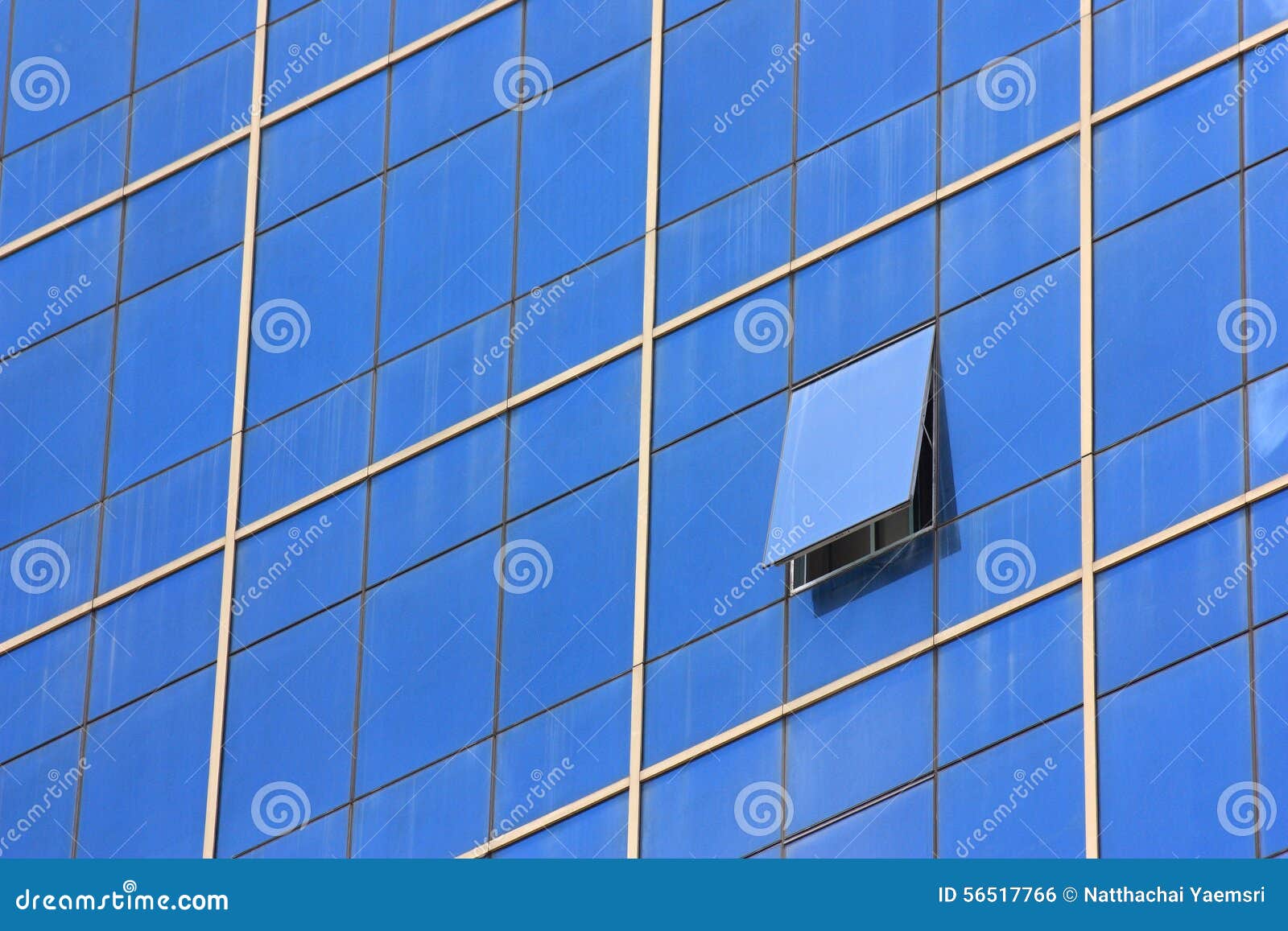 Open glass window stock photo. Image of design, blue - 56517766