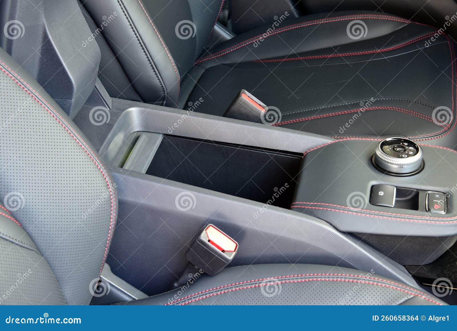 Open Glove Compartment Box Inside Modern Car Stock Photo - Image of ...