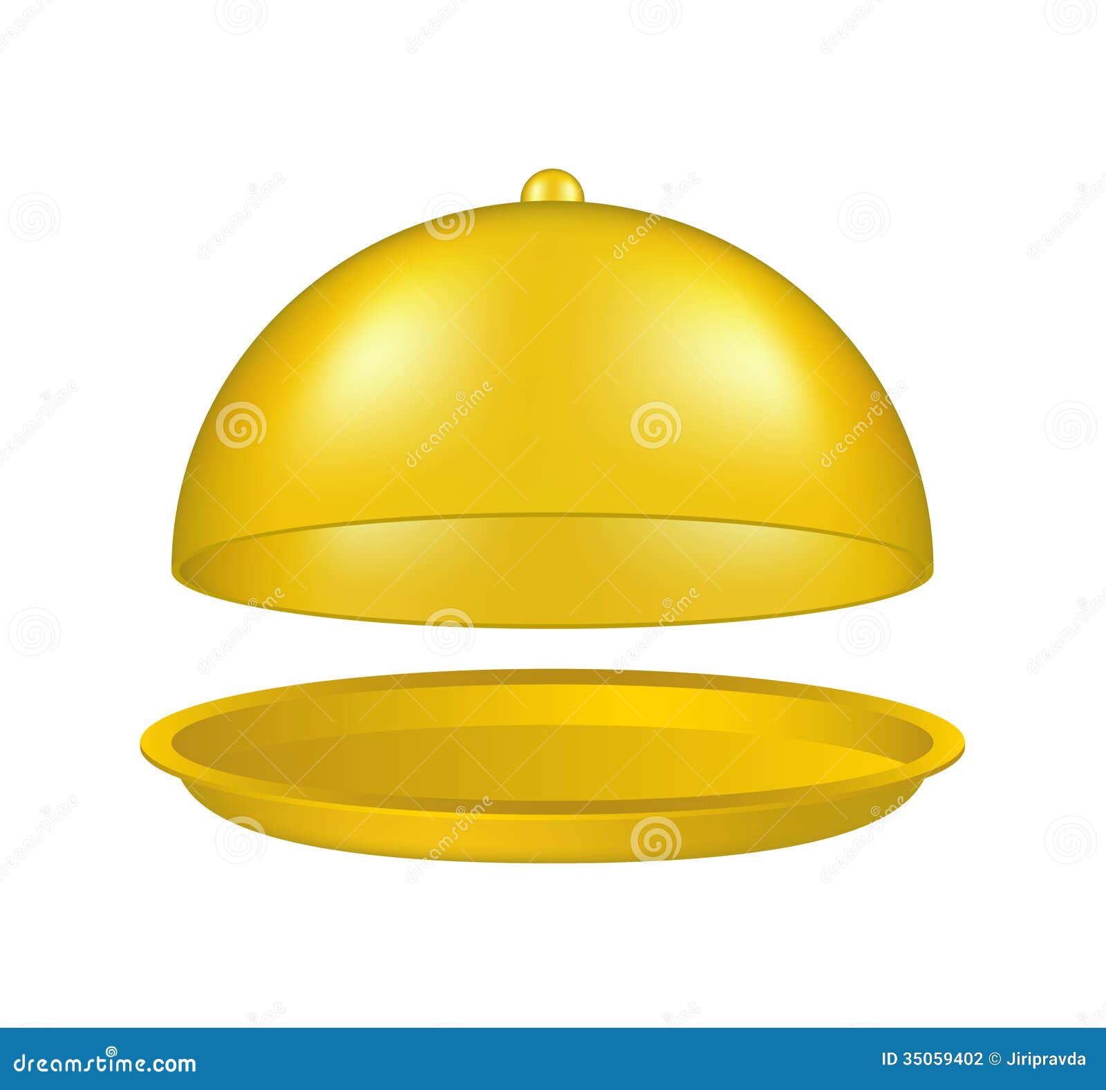 Open Cloche Royalty-Free Stock Photo | CartoonDealer.com #80601609