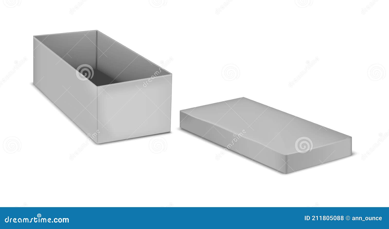 Open Gray 3 Ring Binder File Folder Isolated On White Background ...