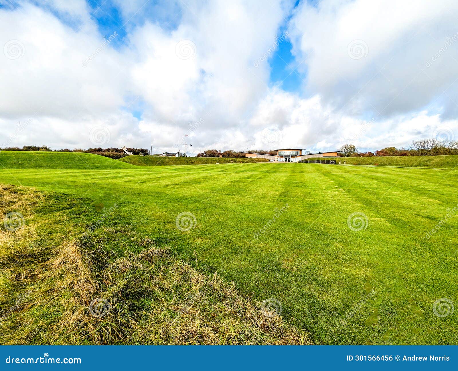 Open Green Space stock photo. Image of nature, relaxation - 301566456