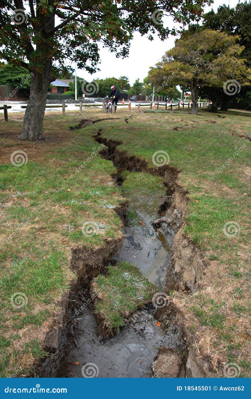 Open ground editorial photo. Image of australasia, destroyed - 18545501