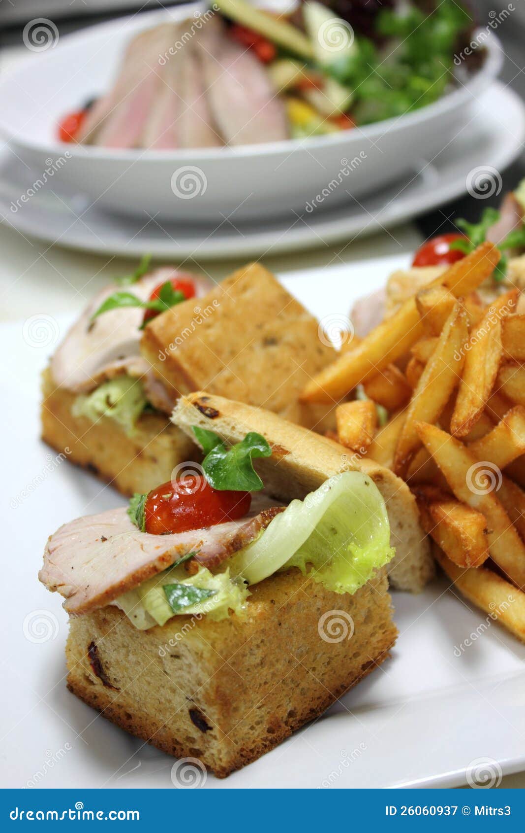 Open Ham Sandwich Picture. Image: 26060937