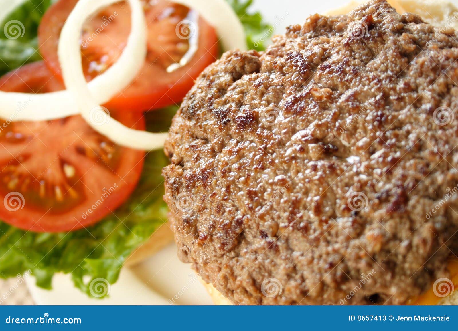 Open Hamburger stock image. Image of cheeseburger, burger - 8657413