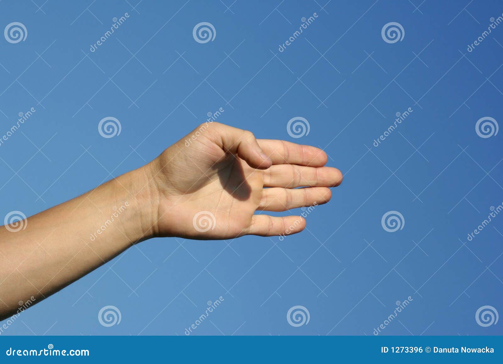 Open hand stock photo. Image of open, faith, imploring - 1273396
