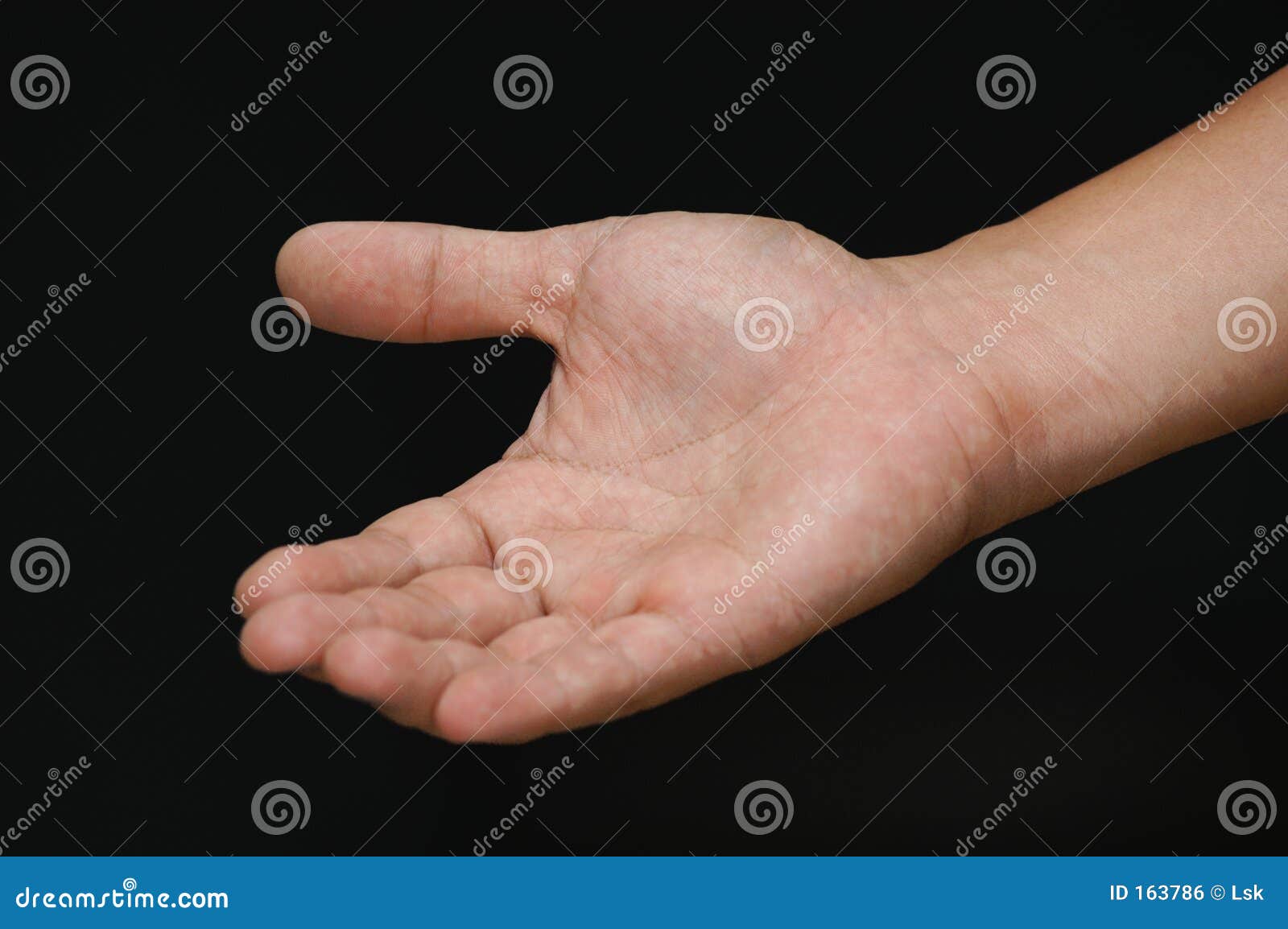 Open Hand. stock photo. Image of hand, open, assistance - 163786