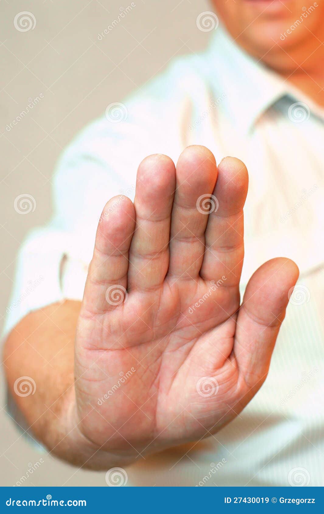 The open hand stock image. Image of fingers, stop, hand - 27430019