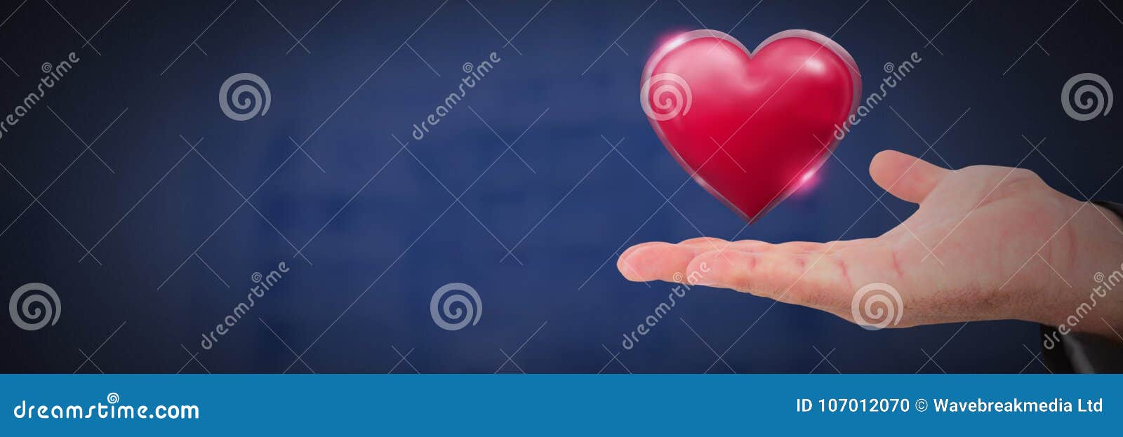 Open hand and heart stock photo. Image of hand, businessman - 107012070