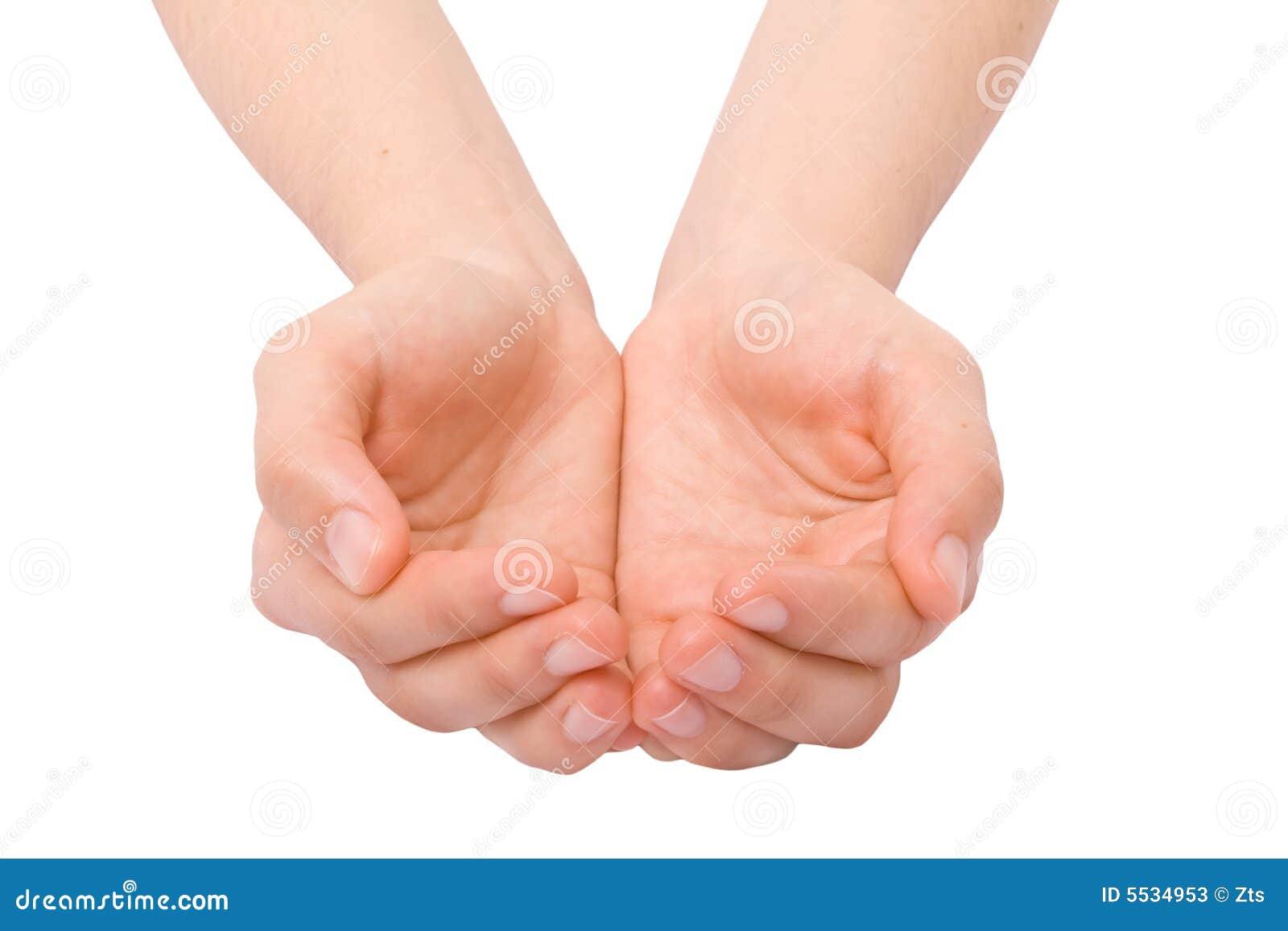 Open Hands Stock Photos - Image: 5534953