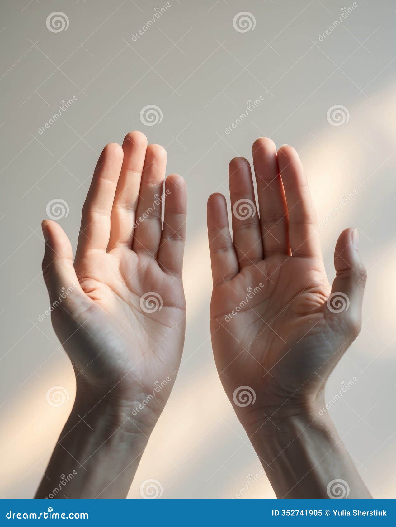 Open Hands Gesture of Offering Help and Support Stock Image - Image of ...