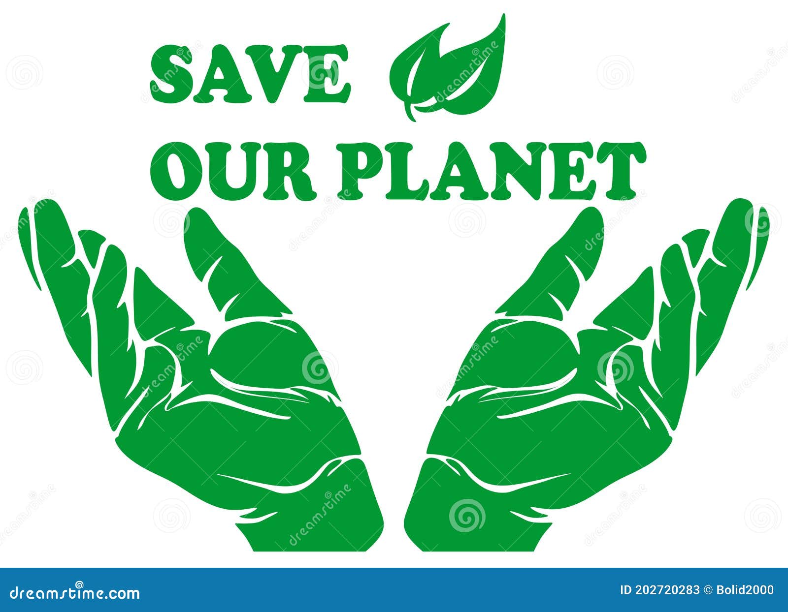 Save our planet stock illustration. Illustration of concept - 202720283