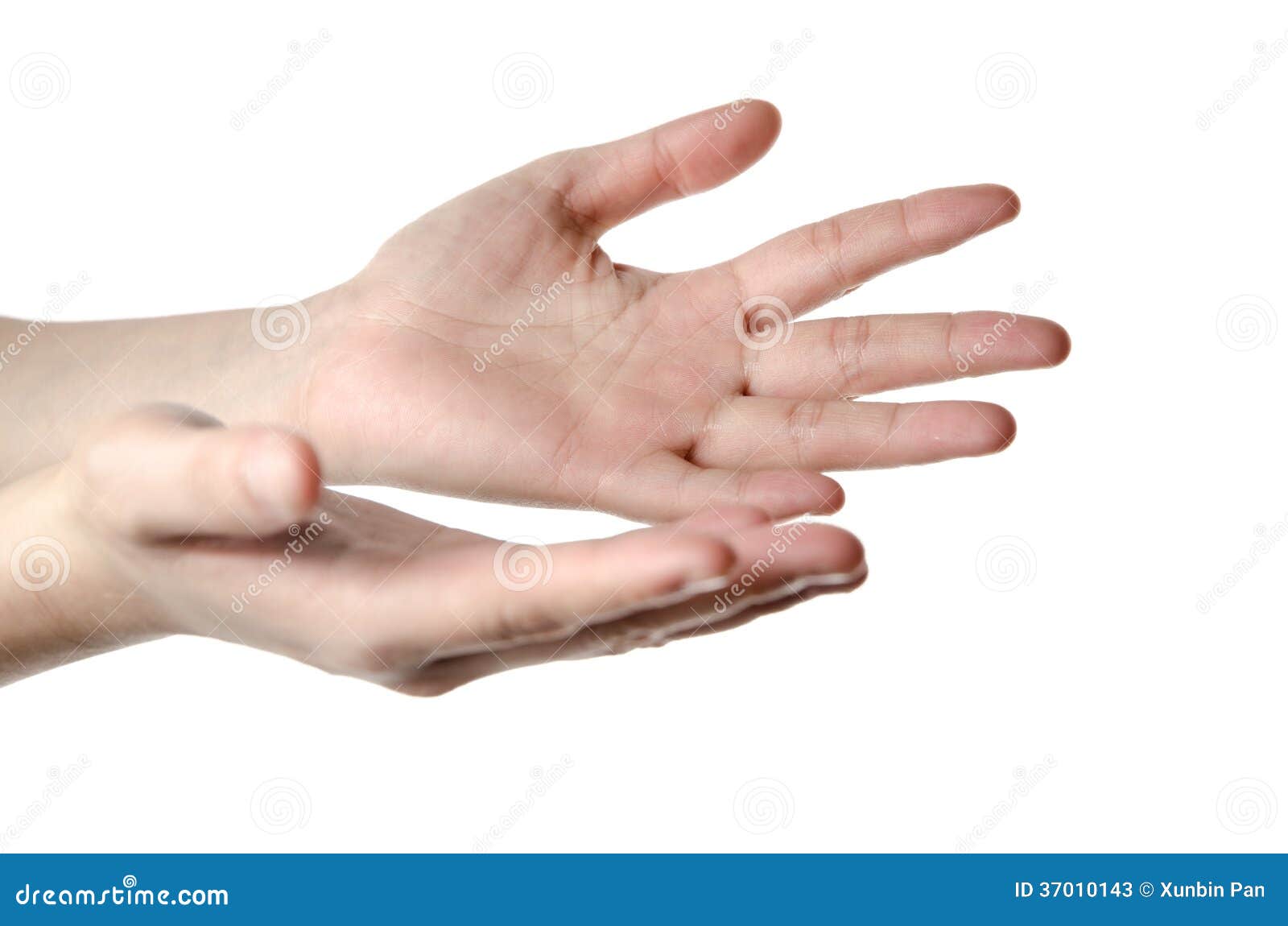 Open hands isolated stock image. Image of empty, isolated - 37010143