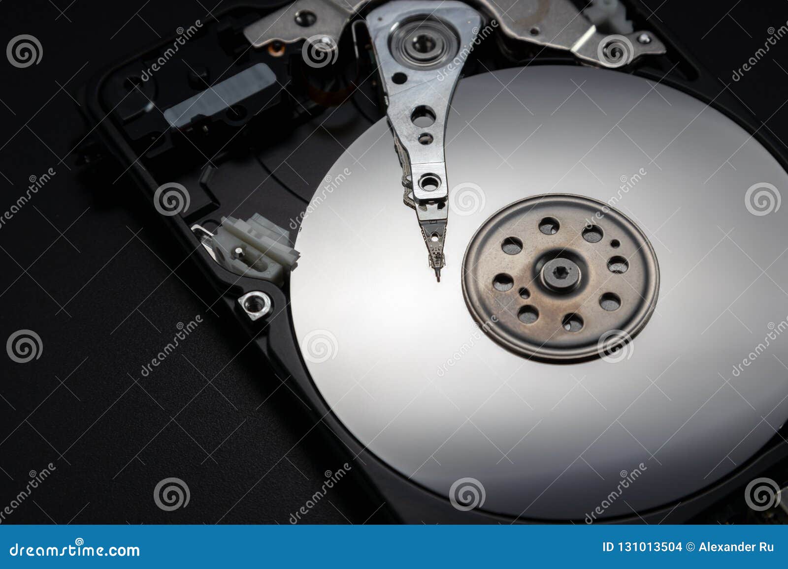 Open Hard Disk Drive. the Concept of Data Storage Stock Photo - Image ...