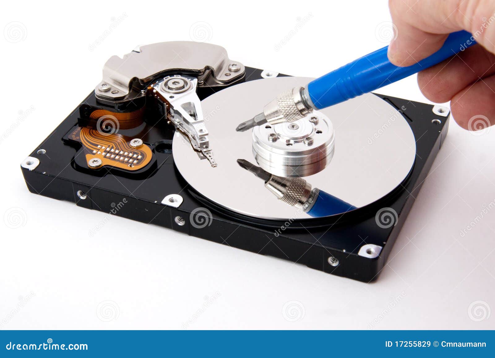 Open hard-drive stock image. Image of industry, harddrive - 17255829