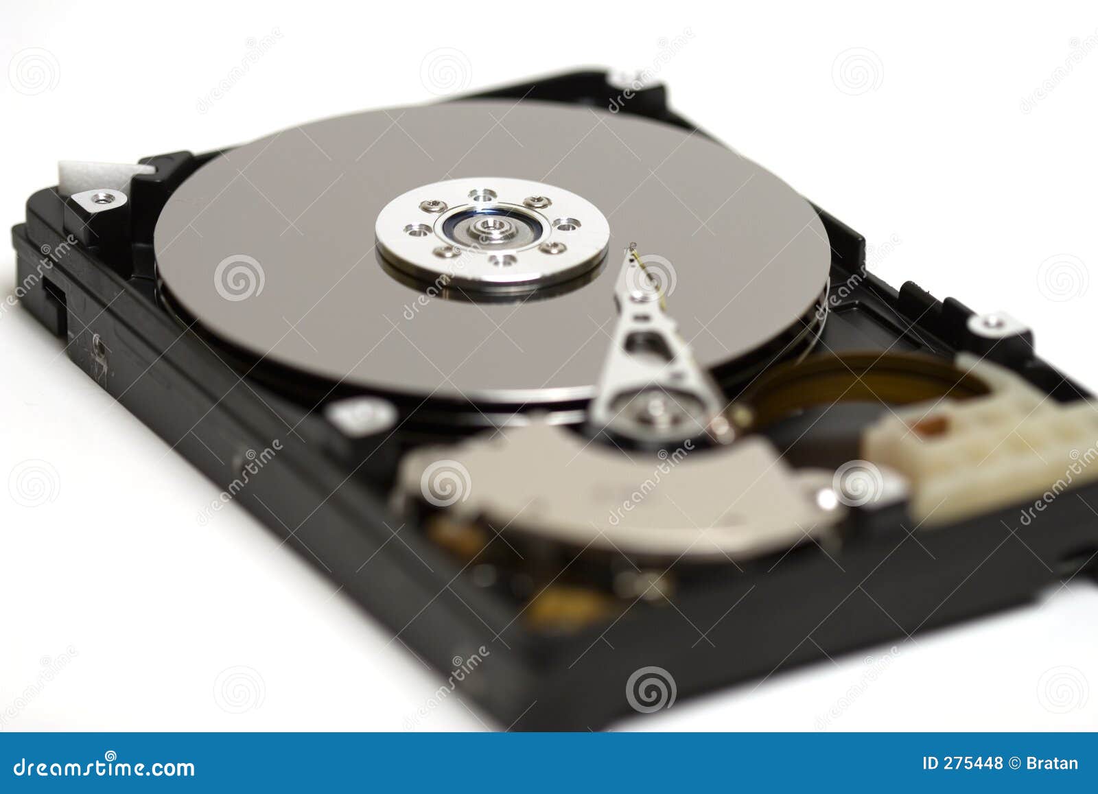 Open Hard Drive stock photo. Image of desktop, datas, magnet - 275448