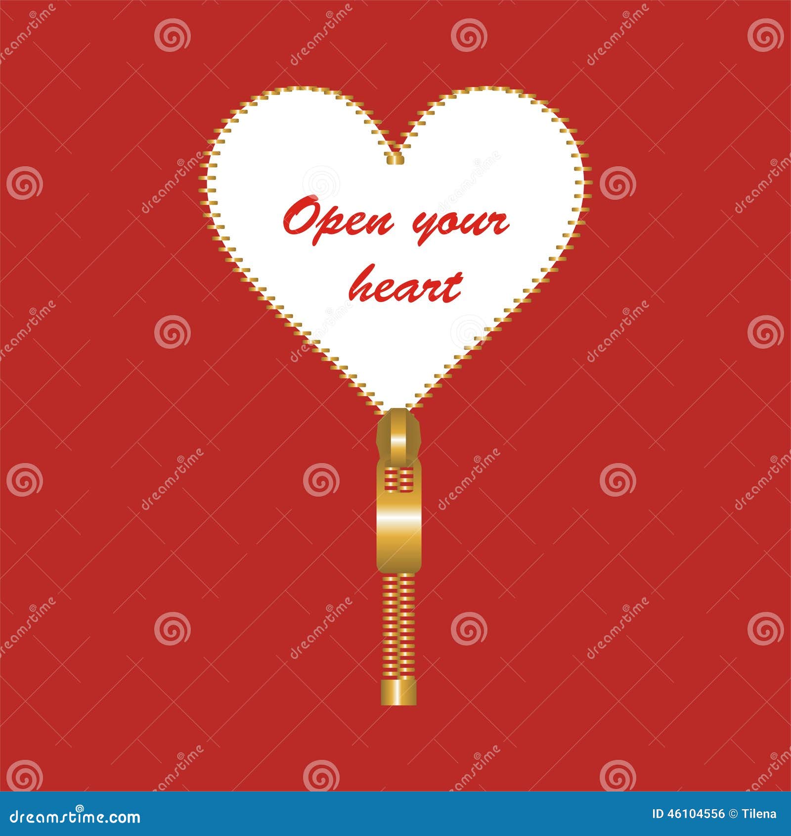 Open hart vector illustratie. Illustration of pictogram - 46104556