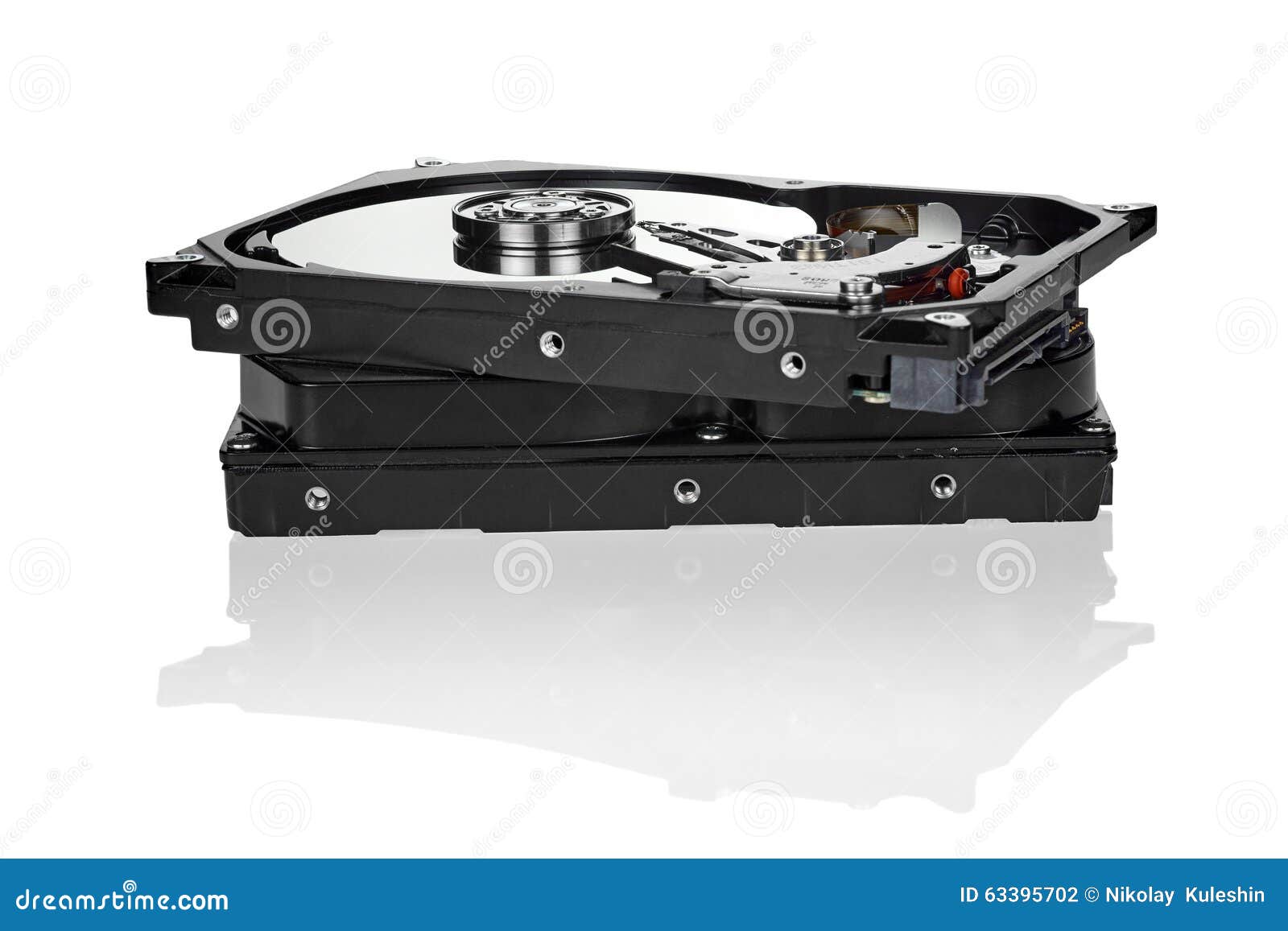 Open HDD storage stock photo. Image of macro, disk, data - 63395702