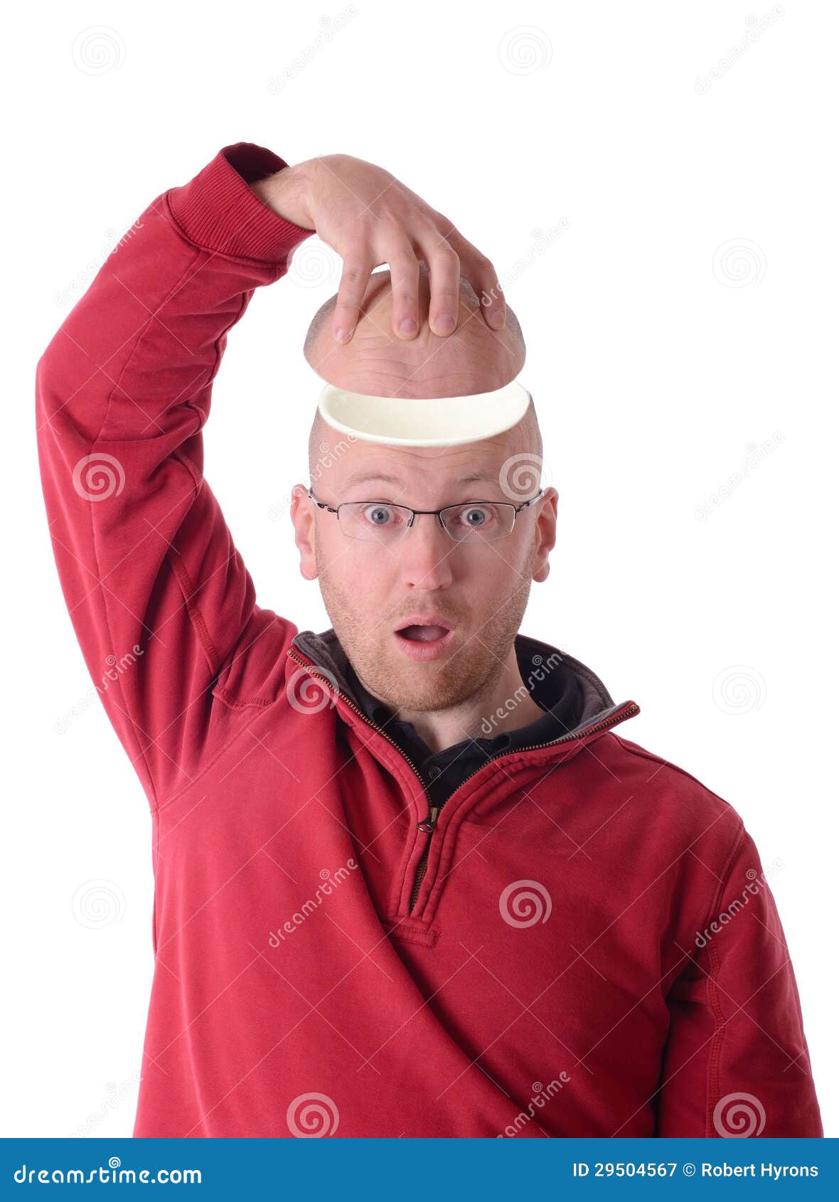 Open head stock image. Image of cloud, hair, emotional - 29504567