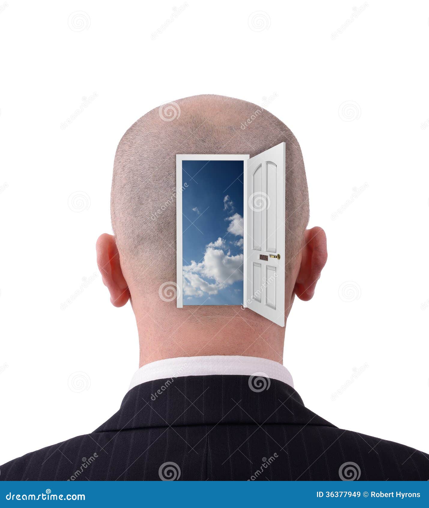 Open head stock image. Image of education, cloud, ideas - 36377949