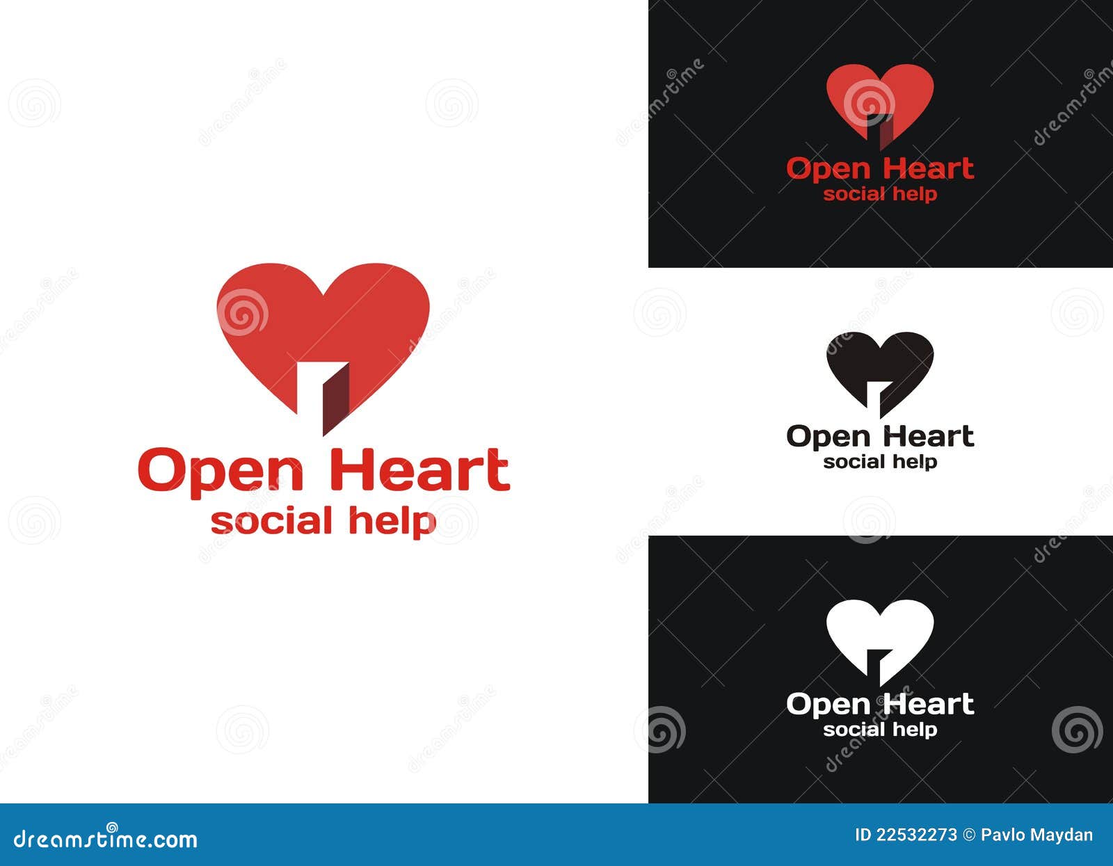 Open Heart stock vector. Illustration of communication - 22532273