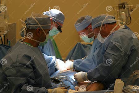 Open heart surgerical team stock image. Image of hospital - 1287559