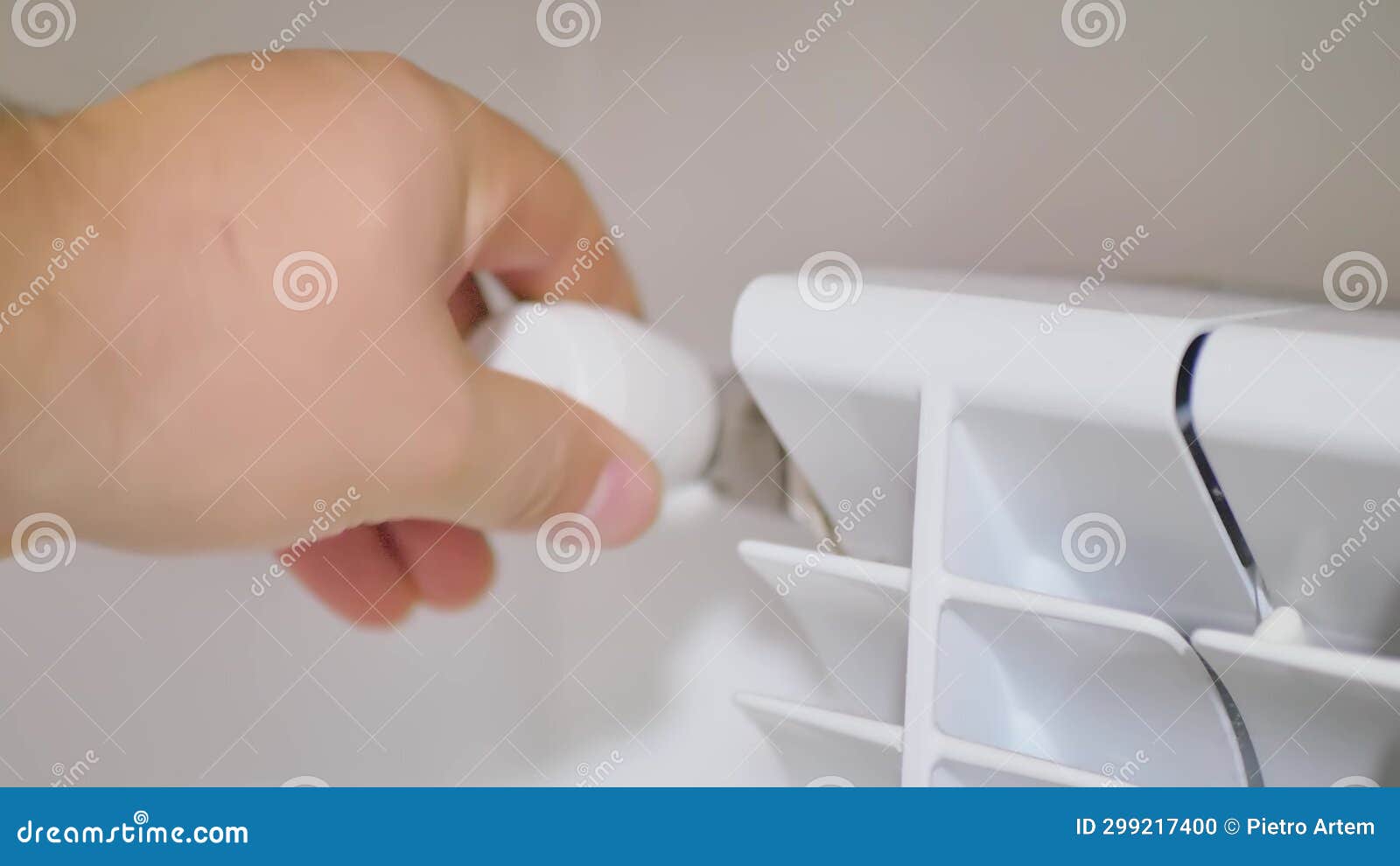 Open Heating on a Radiator, Close-up Stock Footage - Video of reduce ...