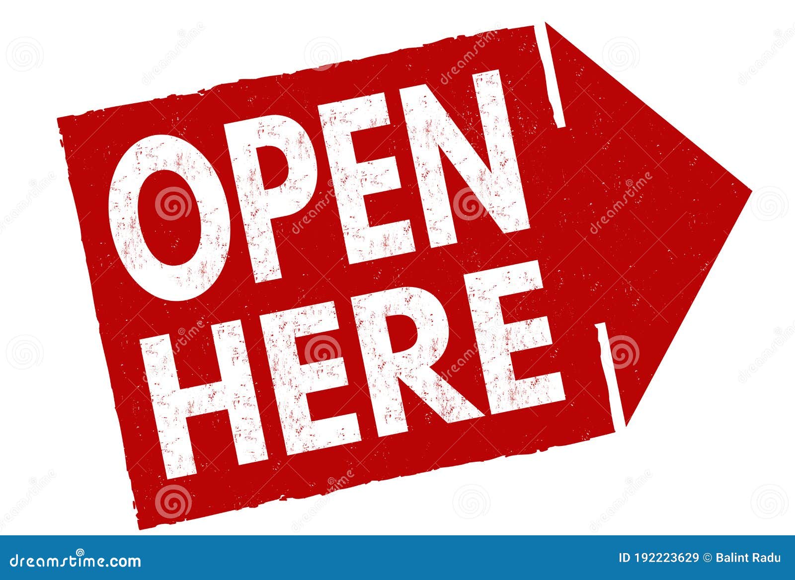 Open Here Package Icons. Paper Box Tear, Cut. Open Here Sign. Sticker ...