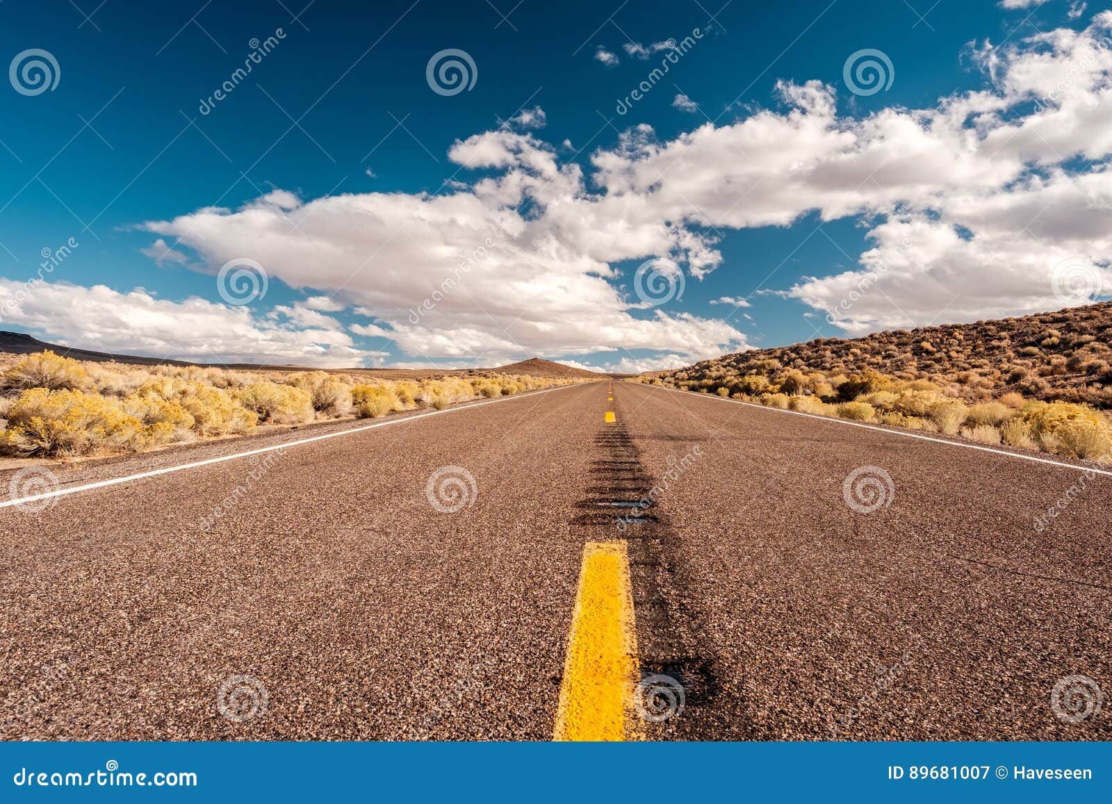 Open highway in California stock image. Image of landscape - 89681007