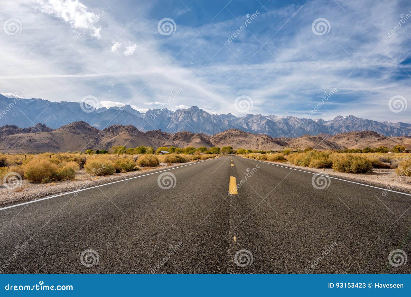 Open highway in California stock image. Image of park - 93153423