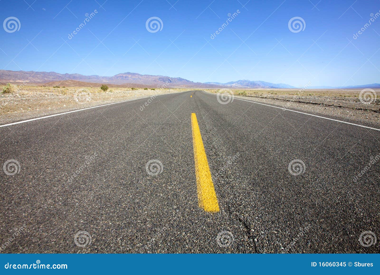 Open Highway Landscape stock image. Image of mountains - 16060345