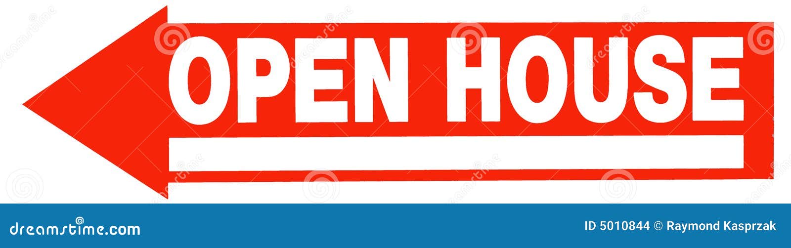 Open House stock photo. Image of arrow, housing, house - 5010844