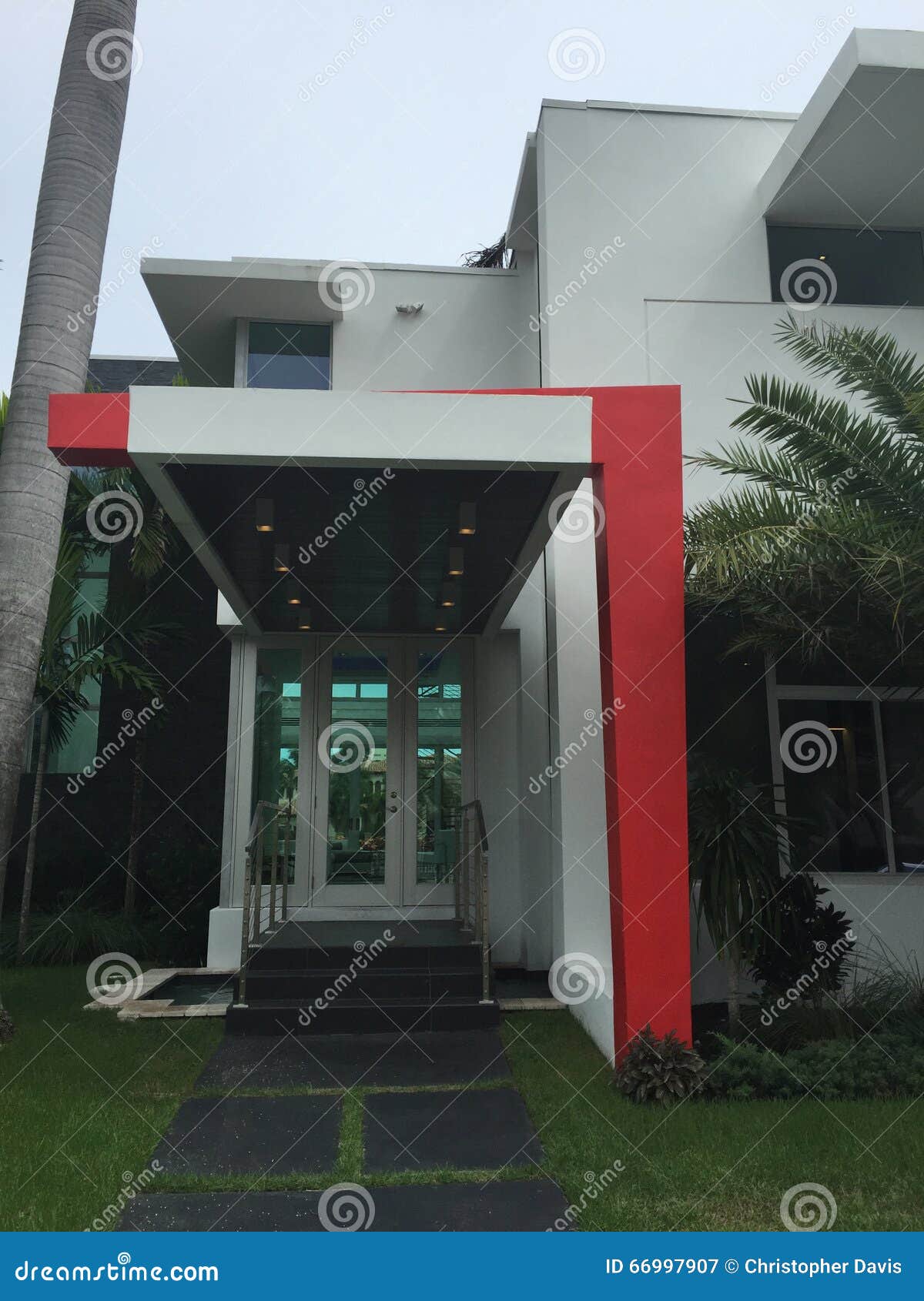 Open House Mansion stock image. Image of open, lauderdale - 66997907