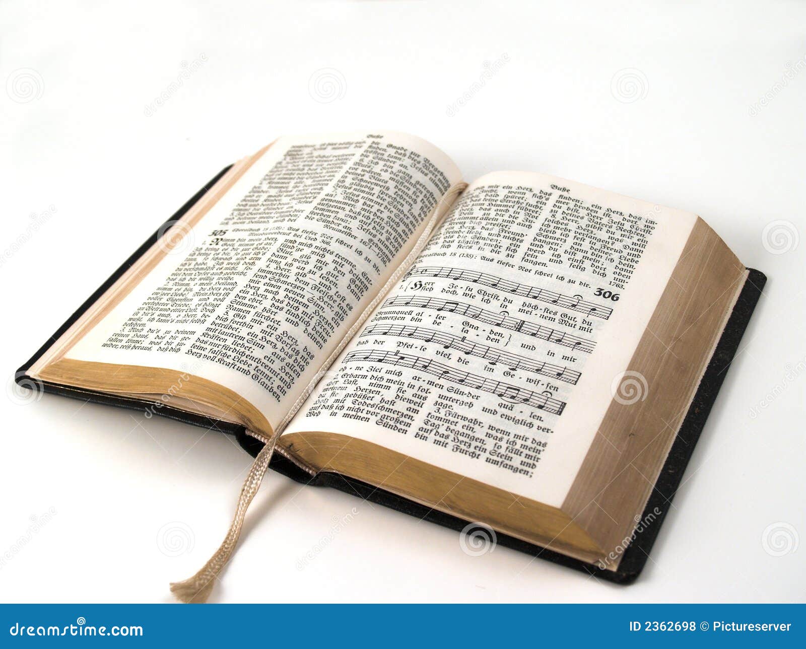 Open Hymnbook Royalty Free Stock Photos - Image: 2362698