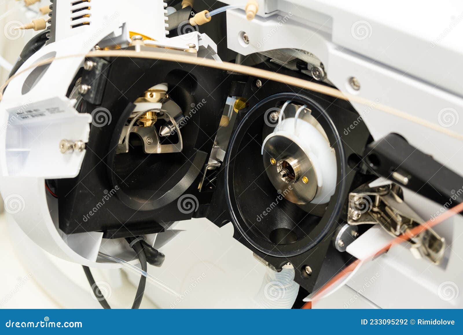 Open Ion Source Of Mass Spectrometer. Maintenance Of Mass Detector. LC ...