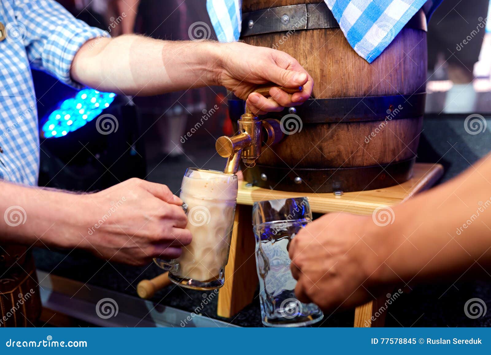 Open keg beer stock image. Image of oktoberfest, brown - 77578845