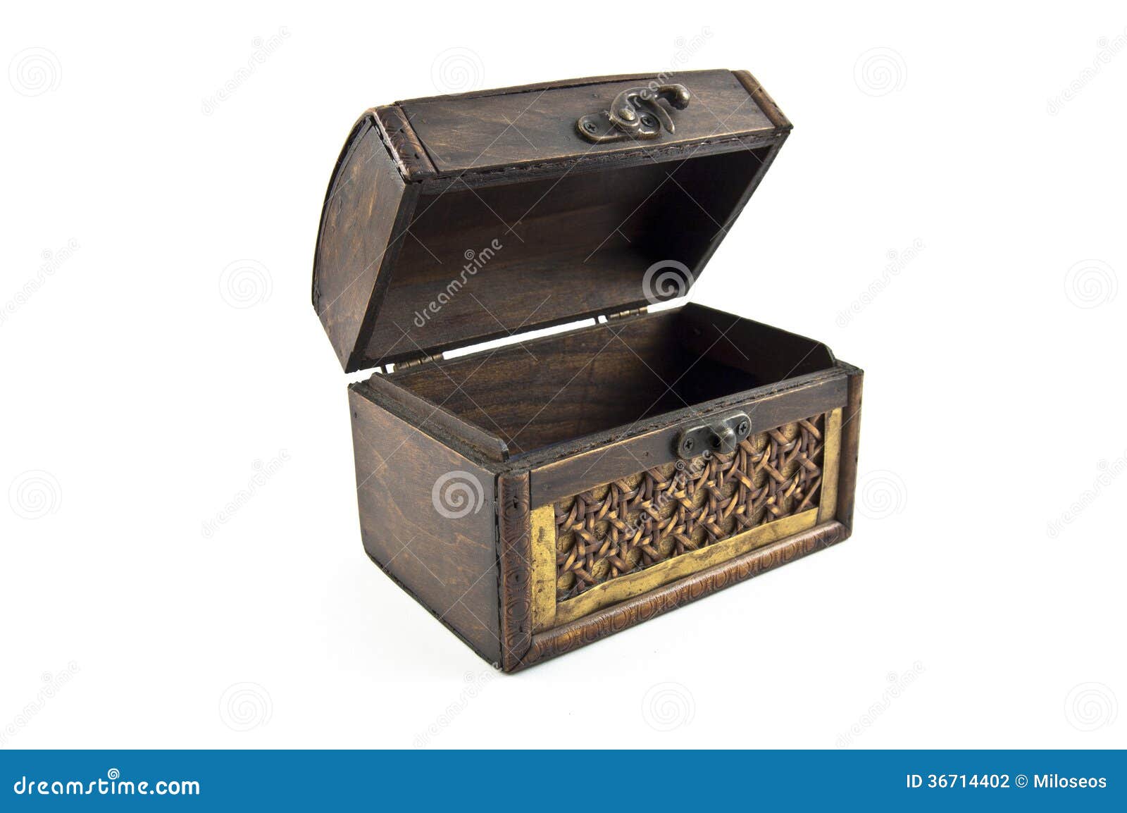Open kist stock foto. Image of schatkist, kist, handvat - 36714402