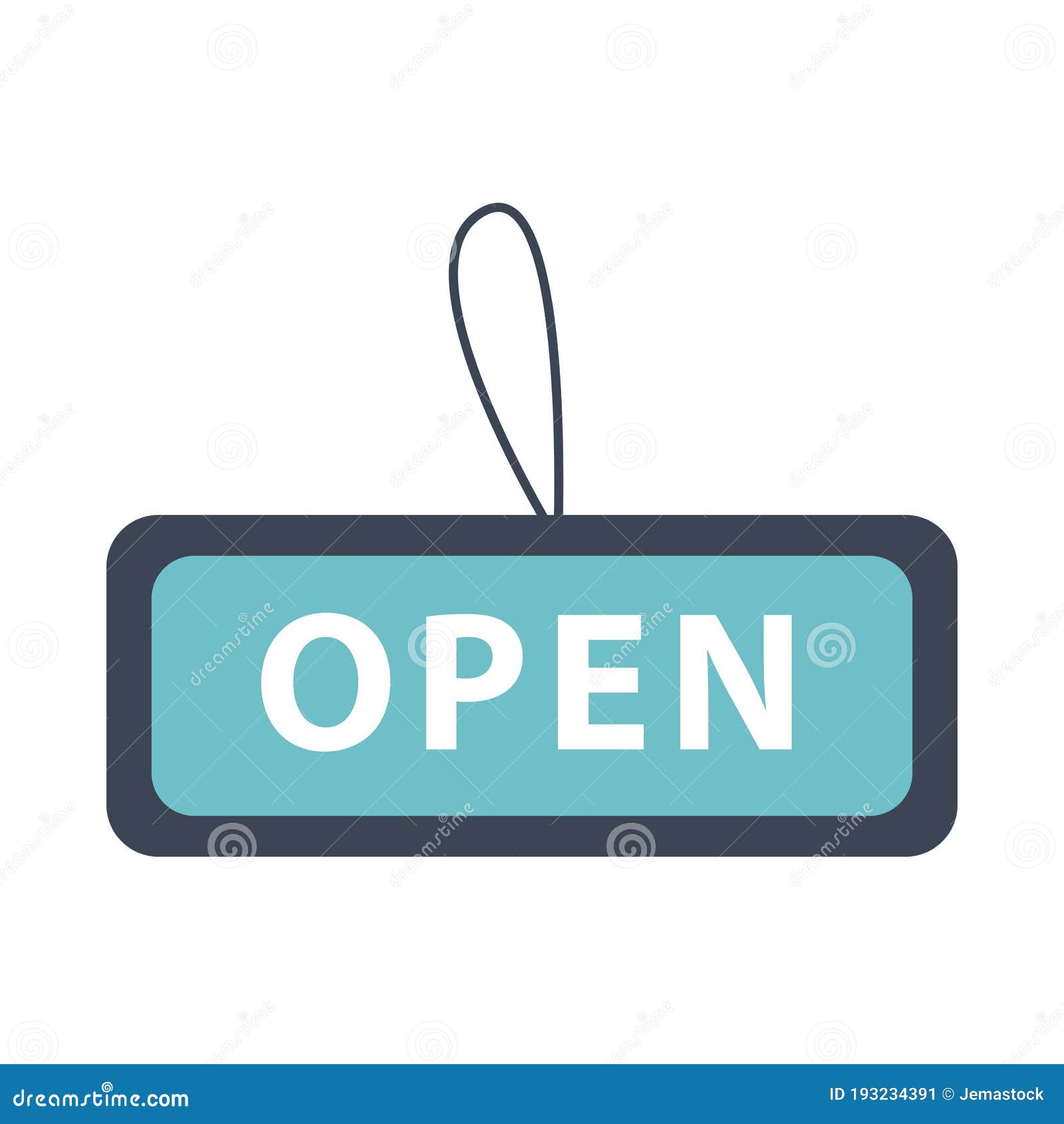 Open 24 7 Label. Open 24 7 Round Band Sign. Cartoon Vector ...