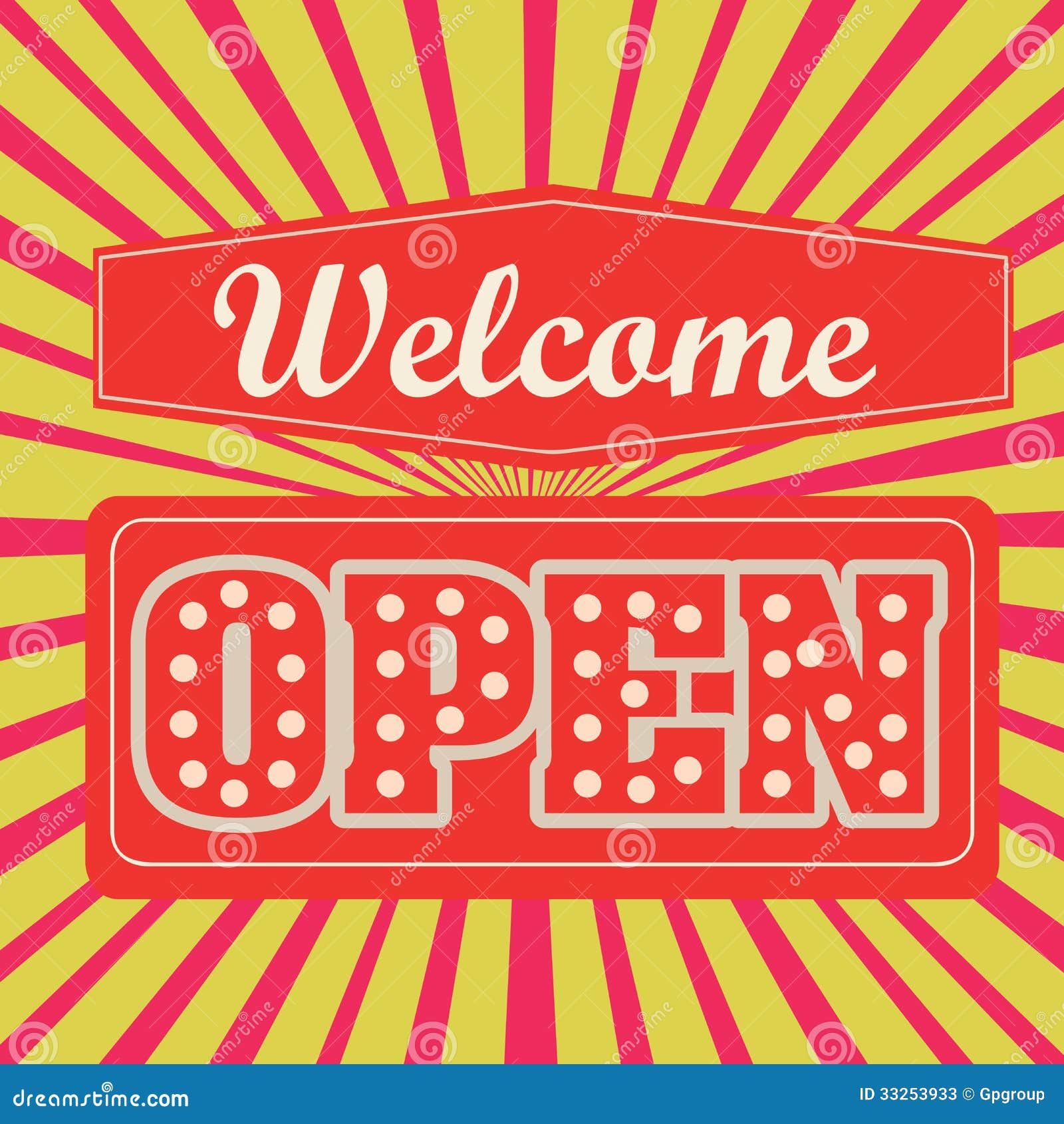 Open label stock vector. Illustration of inscription - 33253933